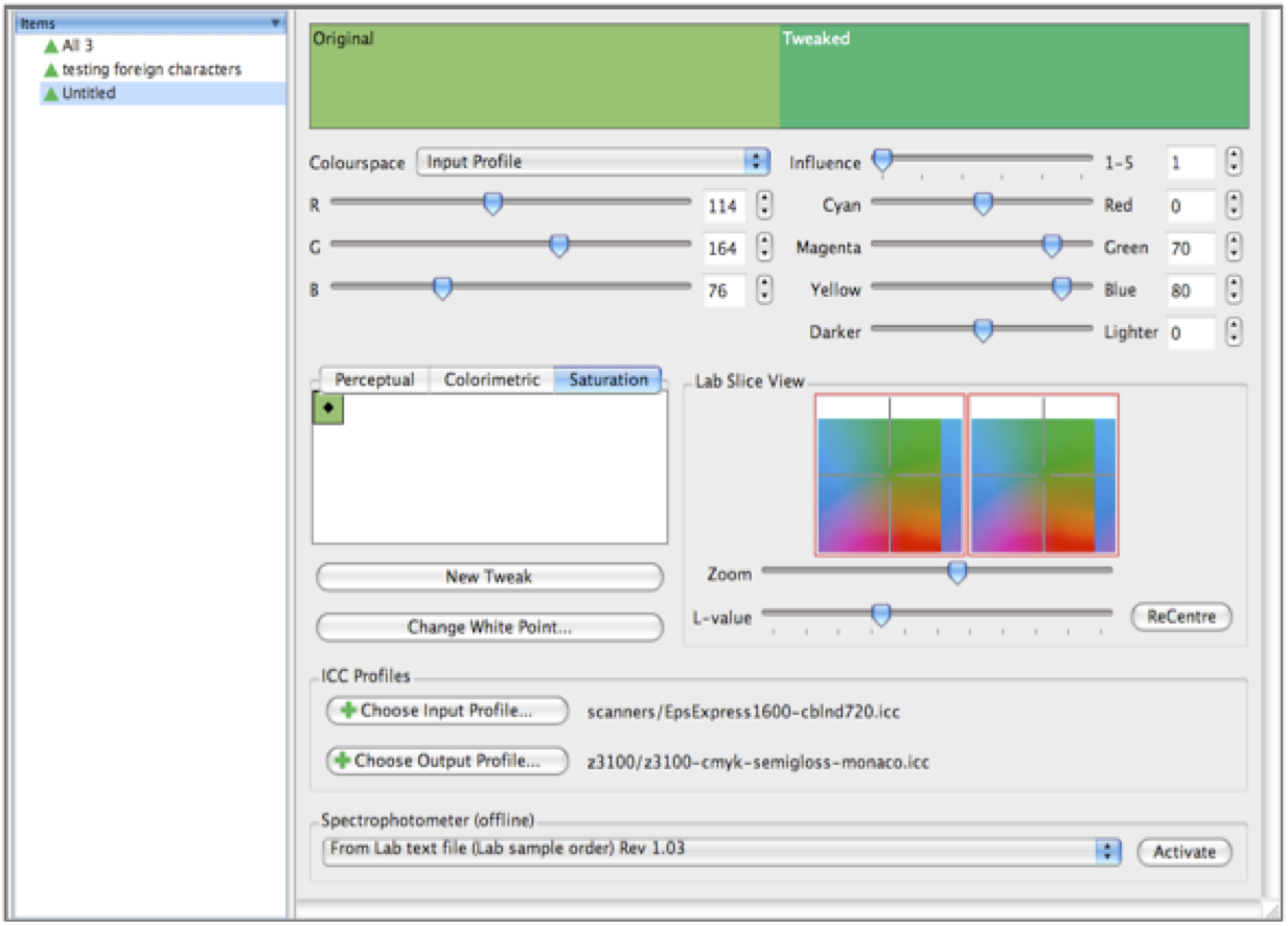 How to Create an ICC Tweak Set | Serendipity Software Knowledge Base