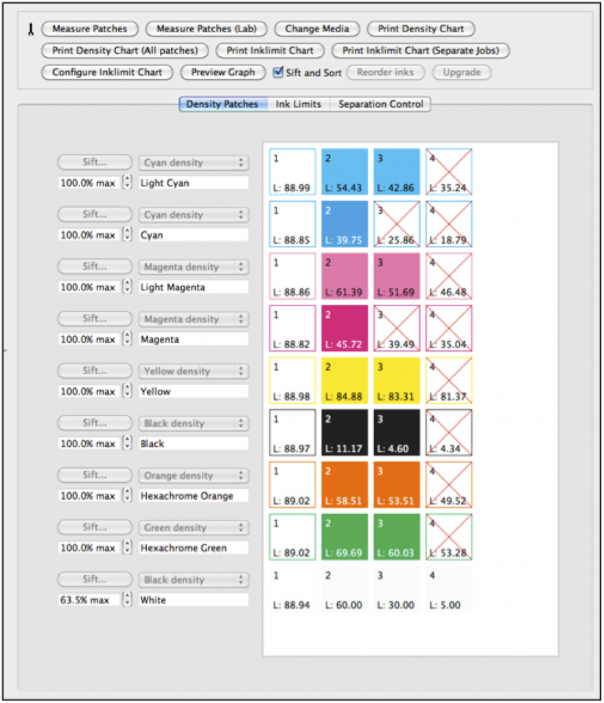 How to Calibrate a White Ink Printer | Serendipity Software Knowledge Base