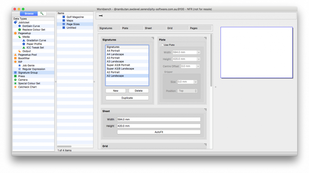 Assign Pagesize – Render Effect | Serendipity Software Knowledge Base