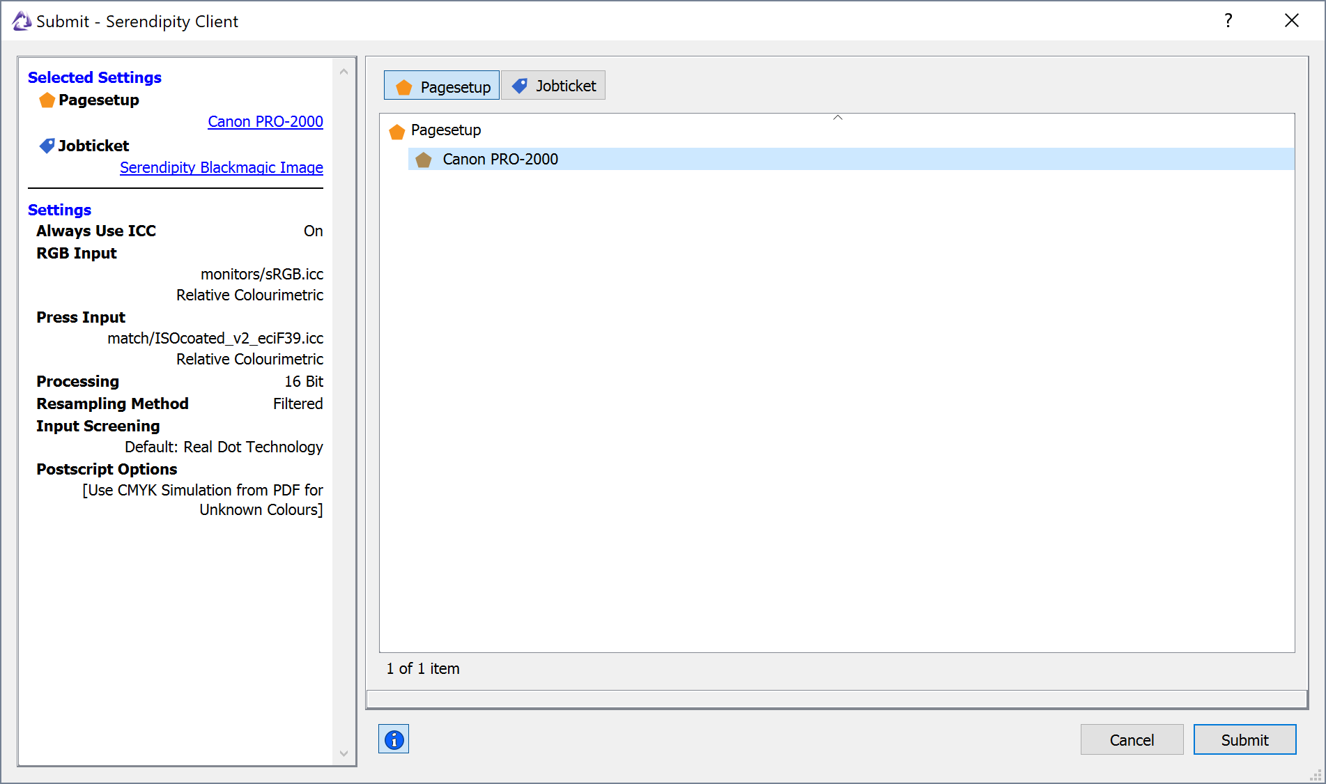 Truespot – Spot / Special Colour Iteration | Serendipity Software Knowledge Base
