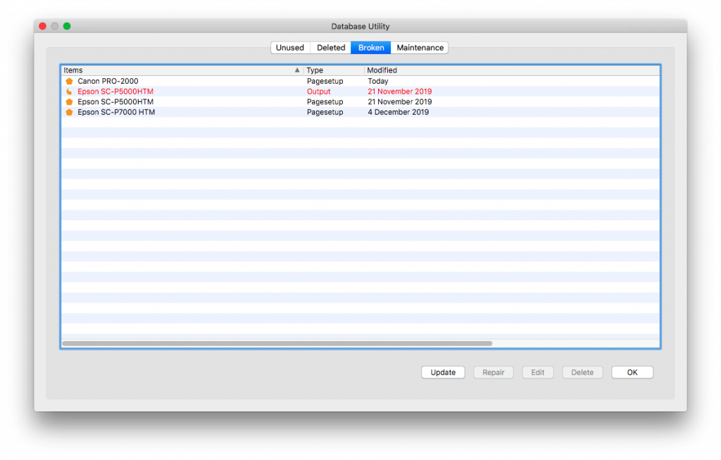 Workbench – Database Utility | Serendipity Software Knowledge Base