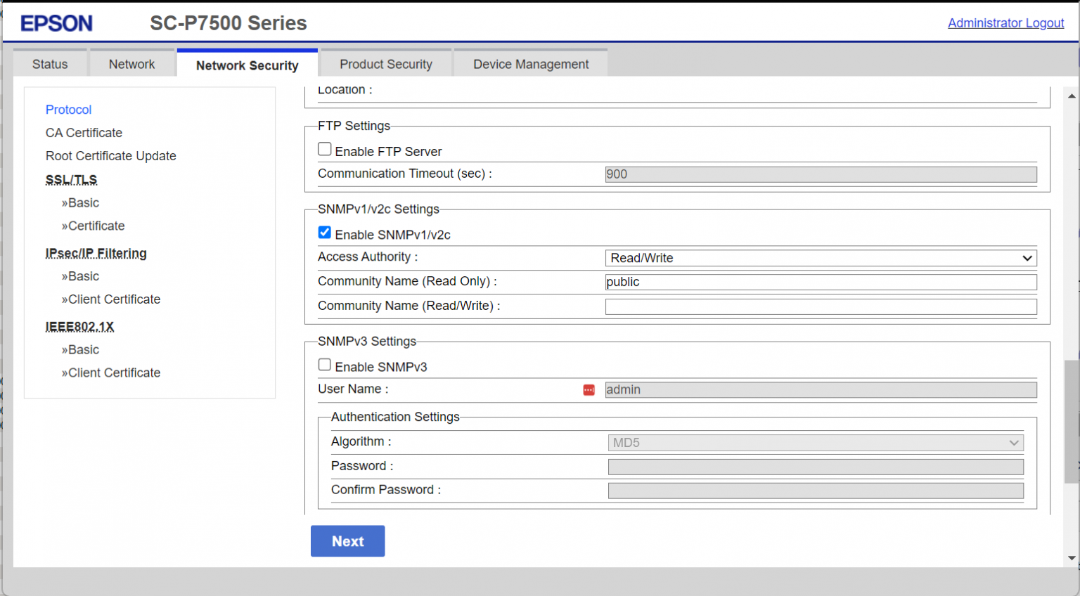 Epson Printer – Ink Status missing | Serendipity Software Knowledge Base
